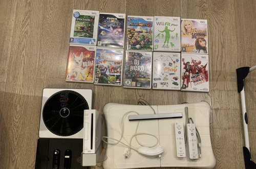 Nintendo wii + dj + wii sport