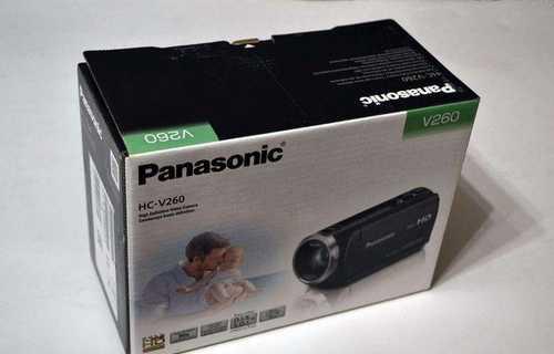 Видеокамера Full HD Panasonic HC-V260 Black