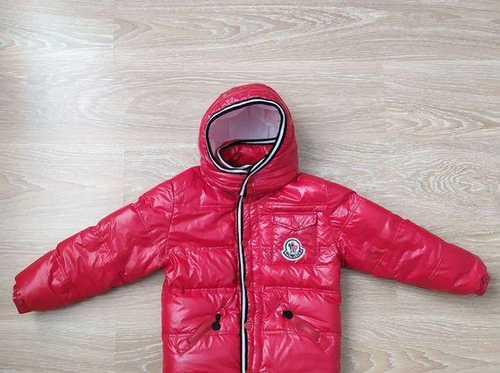 Пуховик moncler детский