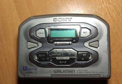 Кассетный аудио плеер Sony Walkman