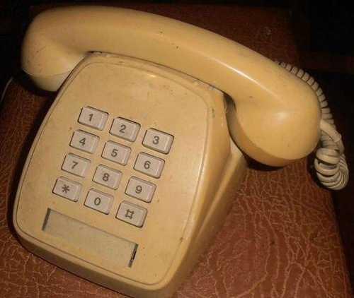 Кнопочный телефон 80х от Телекома Австралии, обмен