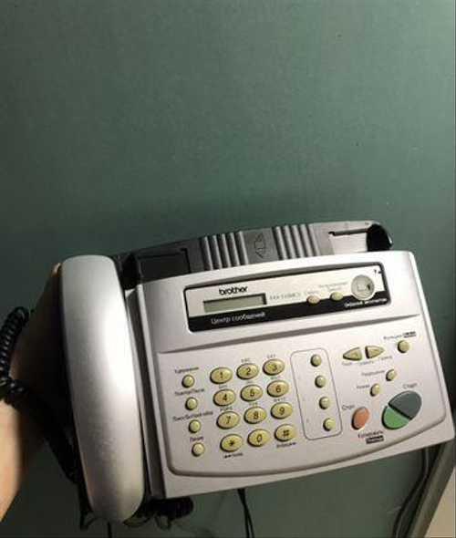 Факсы петербург. Факс brother Fax-567.