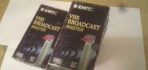 Новые видеокассеты VHS broadcast master emtec