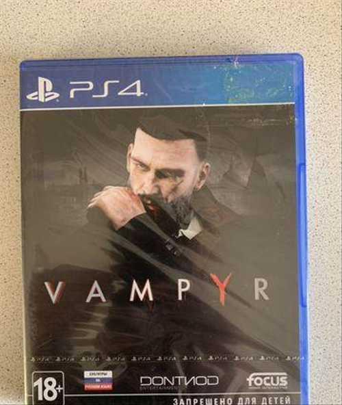 Vampyr ps4 новый в плёнке