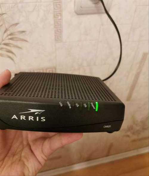 Arris cm820b модем