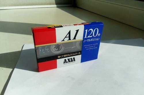 Аудиокассета новая, запечатанная axia A1 120 min