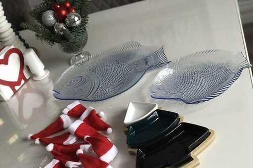 Новая посуда + новогодние аксессуары для столовых