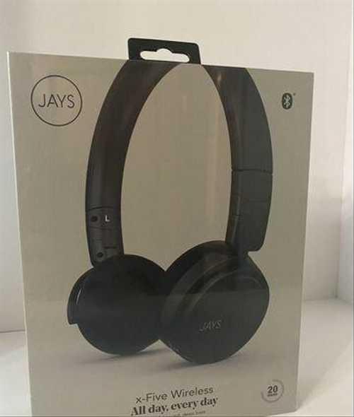 Новые беспроводные наушники Jays x-Five Wireless