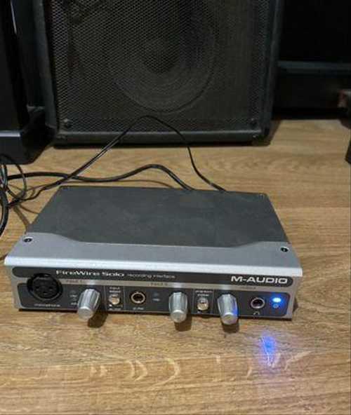 M-audio Firewire Solo - внешняя звуковая карта