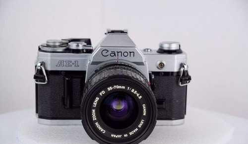 Canon AE 1 + canon FD 35-70
