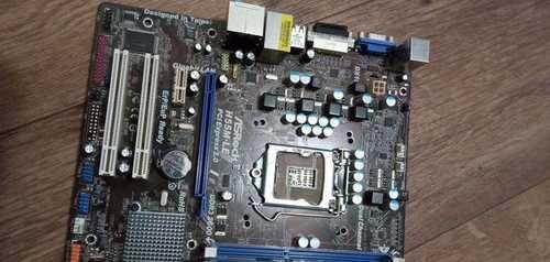 Материнская плата asrock h55m-le