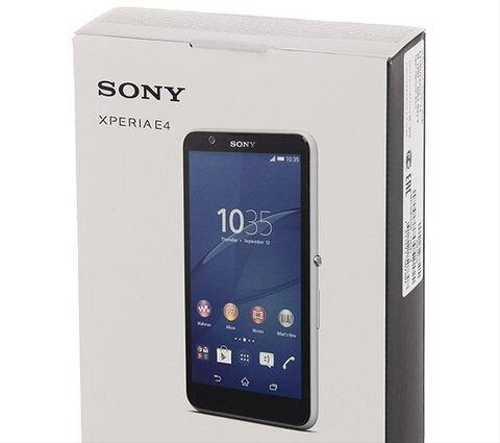 Смартфон Sony Xperia E4 E2105 Black