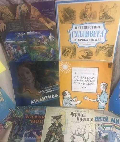 Русские народные сказки виниловые пластинки