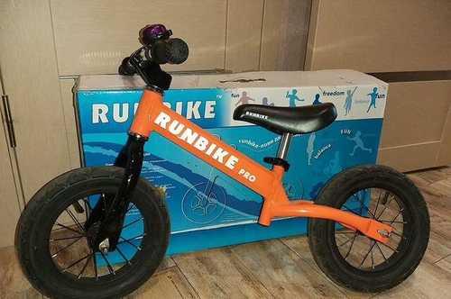 Runbike беговел pro оранжевый