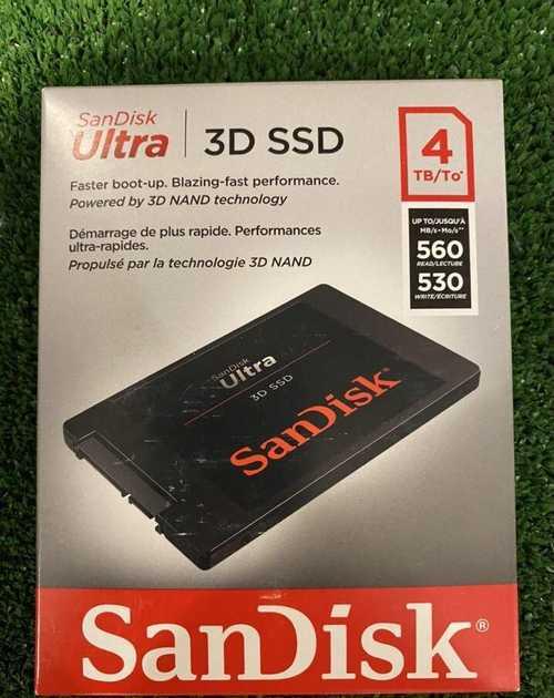 Жесткий диск SSD SanDisk 4tb