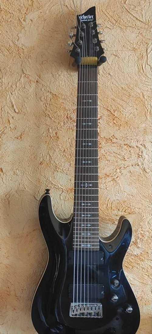 Электрогитара schecter omen-8 BLK