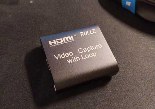 Карта видеозахвата сквозная hdmi 1080
