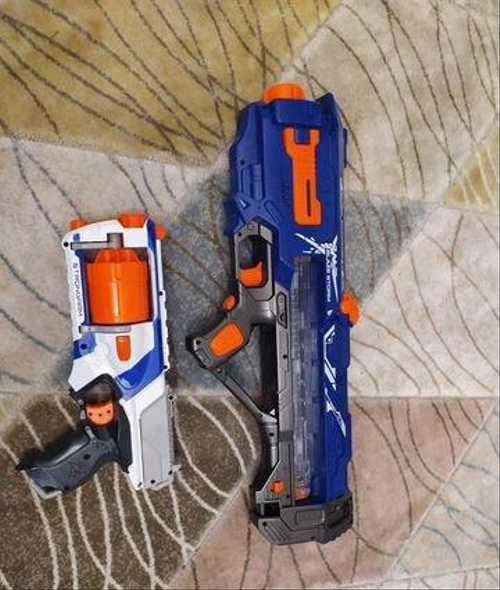 Nerf пистолет 2шт