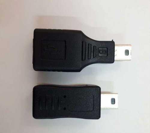 Переходник miniUSB-USB miniUSB-microUSB