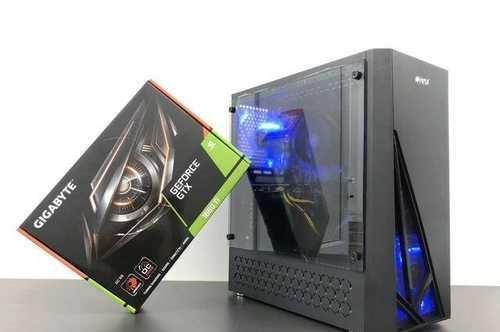 Игровой компьютер ryzen 5 2400G/16ddr4/gtx1660ti-6