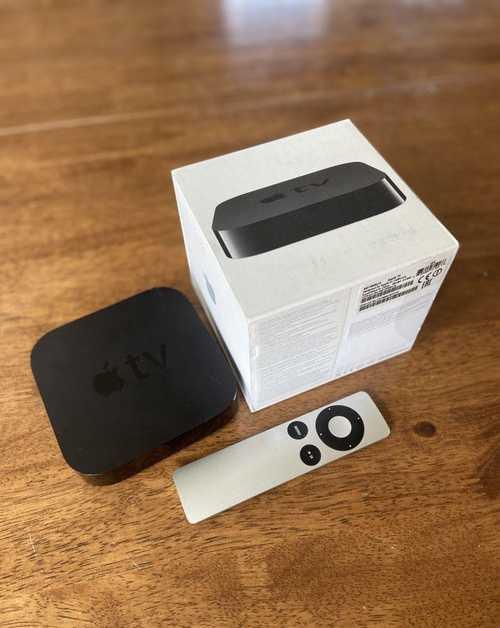 Apple TV 3 полный комплект в коробке
