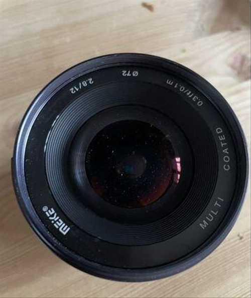 Объектив meike 12mm sony