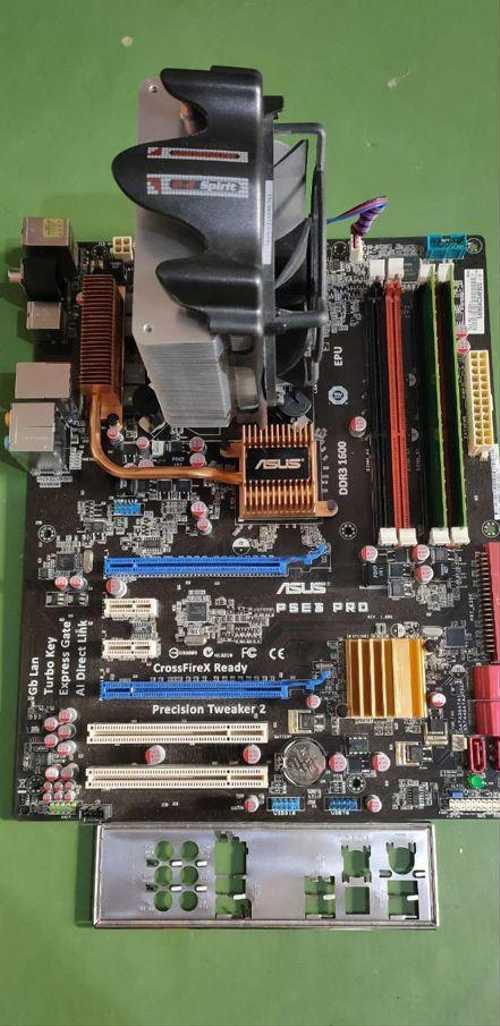 Материнская плата Asus + Core 2 Duo + DDR3 2 gb