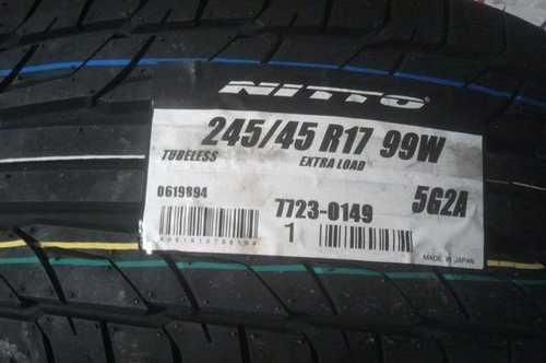 Nitto NT830+ 245/45 R17 99W