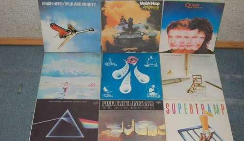 Uriah Heep. LP. Raibow. Deep Purple. Slade. Wings