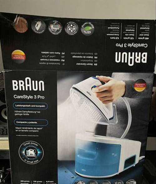 Отпариватель,парогенератор Braun Care Style3