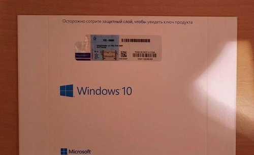 Лицензия Windows 10 PRO OEM (с диском)