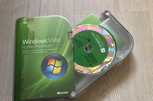 Windows Vista Home Premium DVD Box Лицензионный
