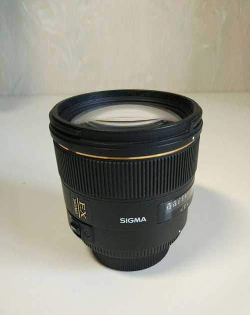 Объектив Sigma 85mm F1.4 EX DG HSM для Nikon