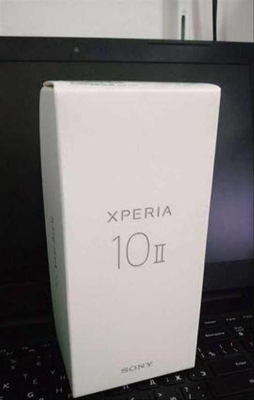 Оригинальная коробка от телефона Sony Xperia 10 II