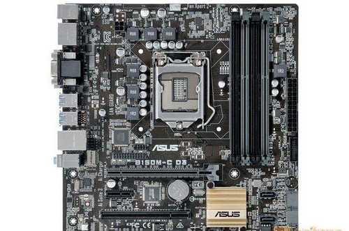 Материнская плата (LGA1151,B150) Asus B150M-C D3 б