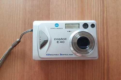 Фотоаппарат Konica Minolta dimage E40