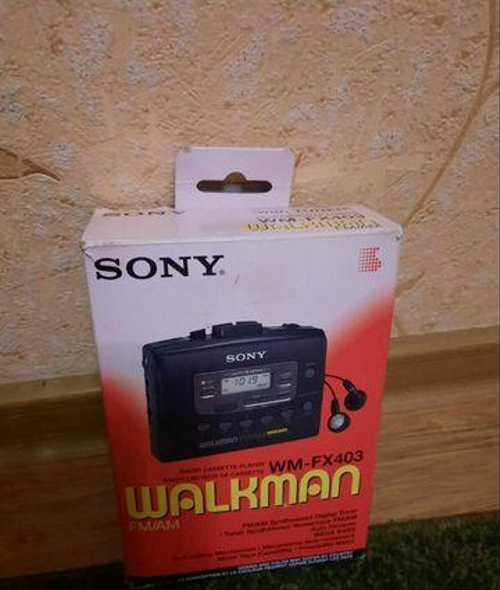 Кассетный плеер sony walkman