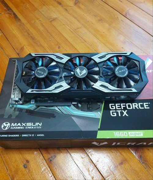 Видеокарта Maxsun GTX 1660 Super