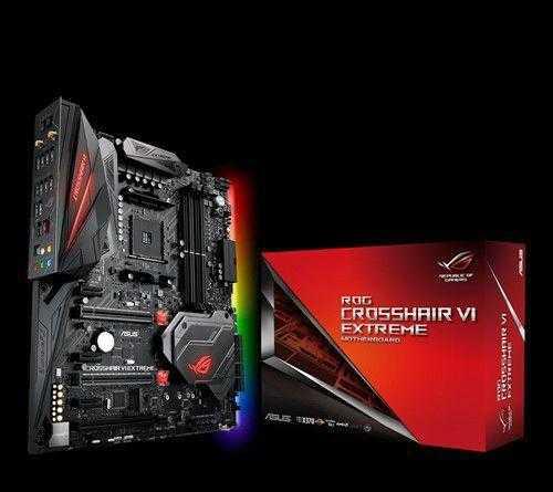Топовая материнская плата x370 rog crosshair extre