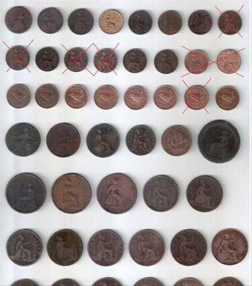 Монеты Великобритании от xviii века до наших дней