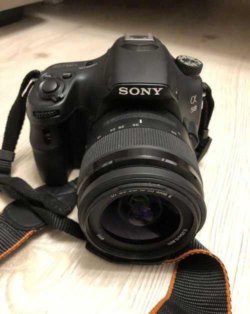 Зеркальный фотоаппарат Sony Alfa 58