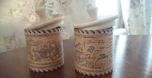 Солонки из бересты