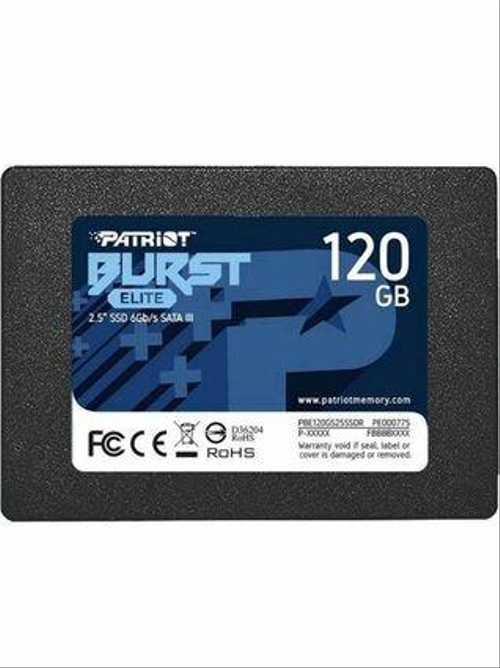 120 гб Внутренний SSD диск Patriot Memory Burst El