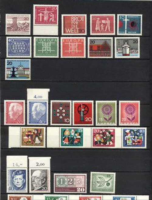 1962-65 Deutsche Bundespost. фрг