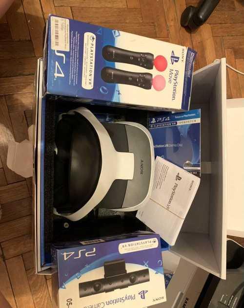 Шлем виртуальной реальности playstation vr