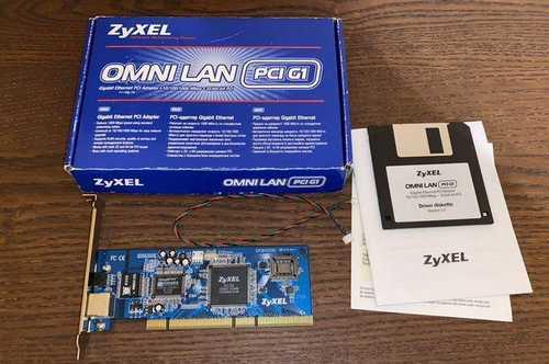 Сетевая карта zyxel Omni Lan PCI G1