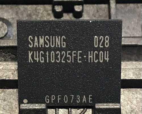 Микросхемы (чипы памяти) Samsung новые