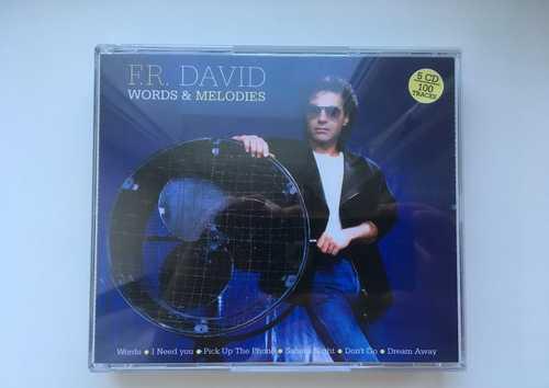 F.R. David_Words & Melodies_2020. F.R. David - Words & Melodies. F.R. David CD. F.R.David CD Words.