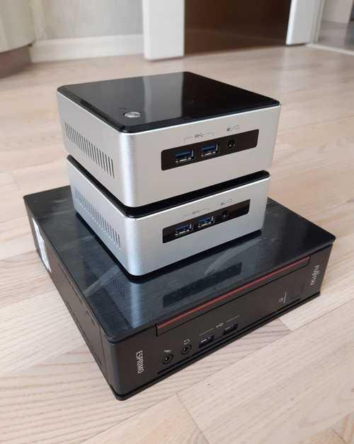 Мини пк Intel NUC и Fujitsu Esprimo Q956 (core i5)