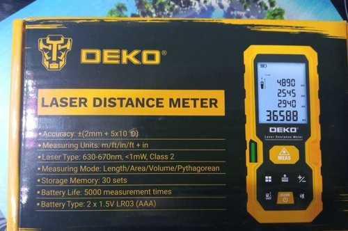 Новый Лазерный уровень deko dkld5m40